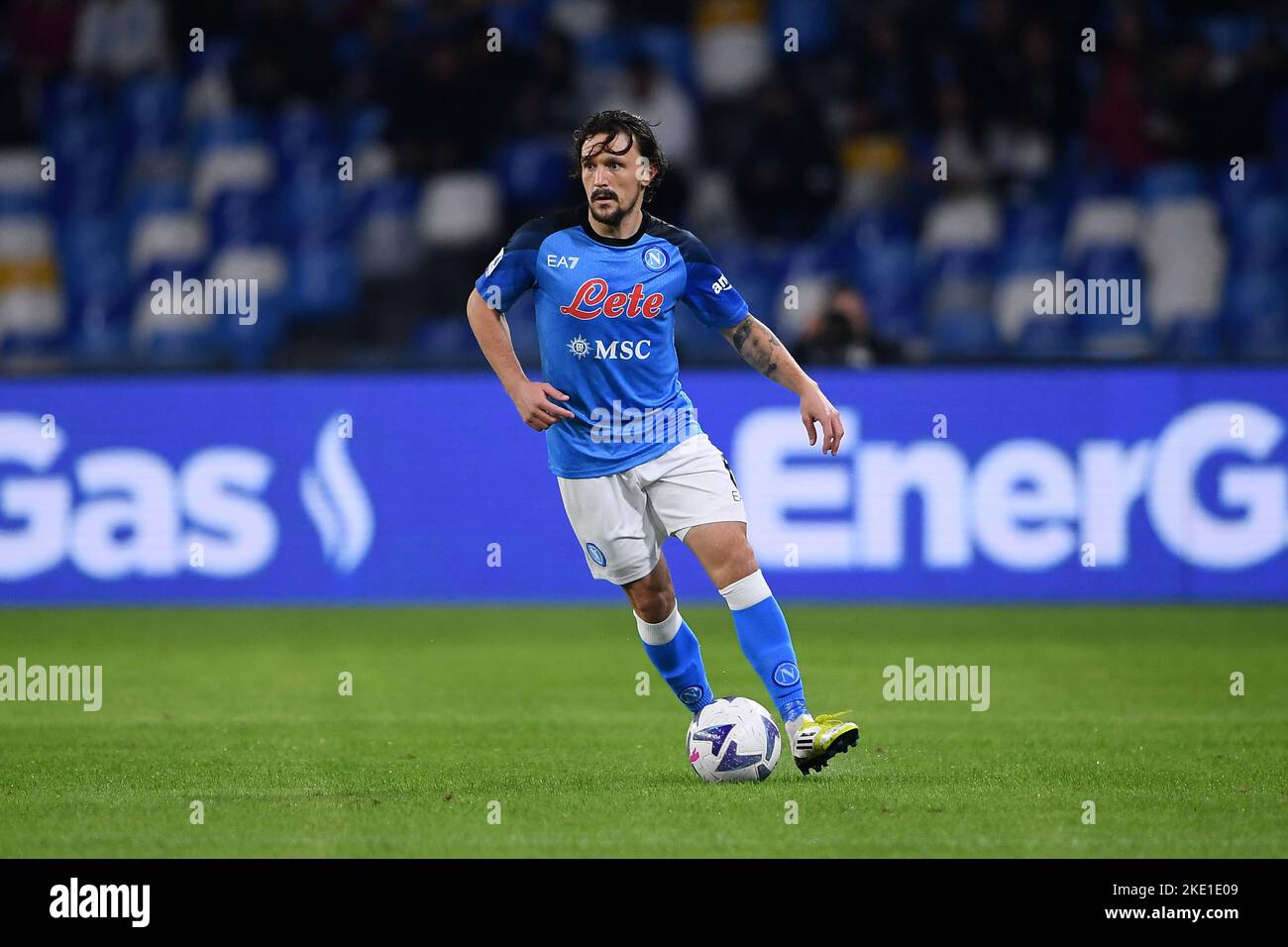 Mario Rui of SSC Napoli during the Serie A match between SSC Napoli and ...