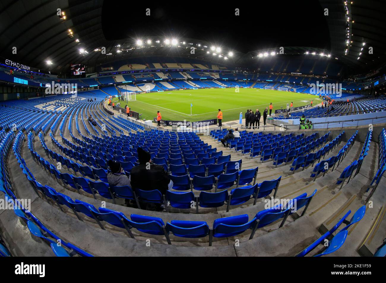 Interior view of the Etihad Stadium ahead of the Carabao Cup Third ...