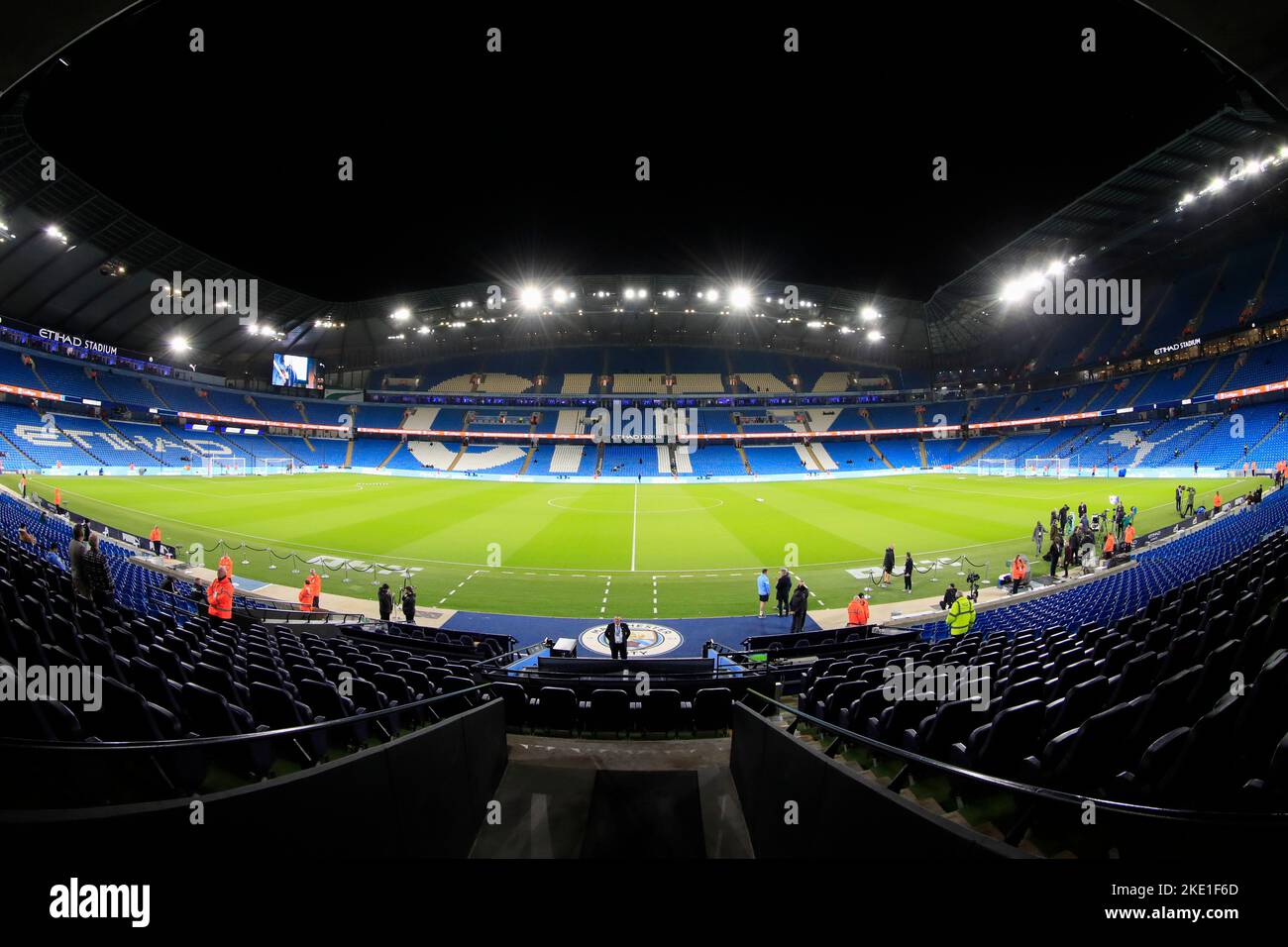 Interior view of the Etihad Stadium ahead of the Carabao Cup Third ...