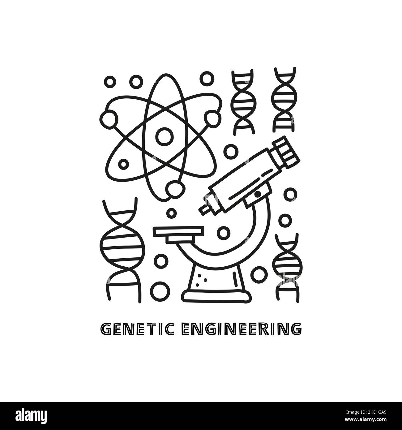 Bioengineering hand Stock Vector Images - Alamy