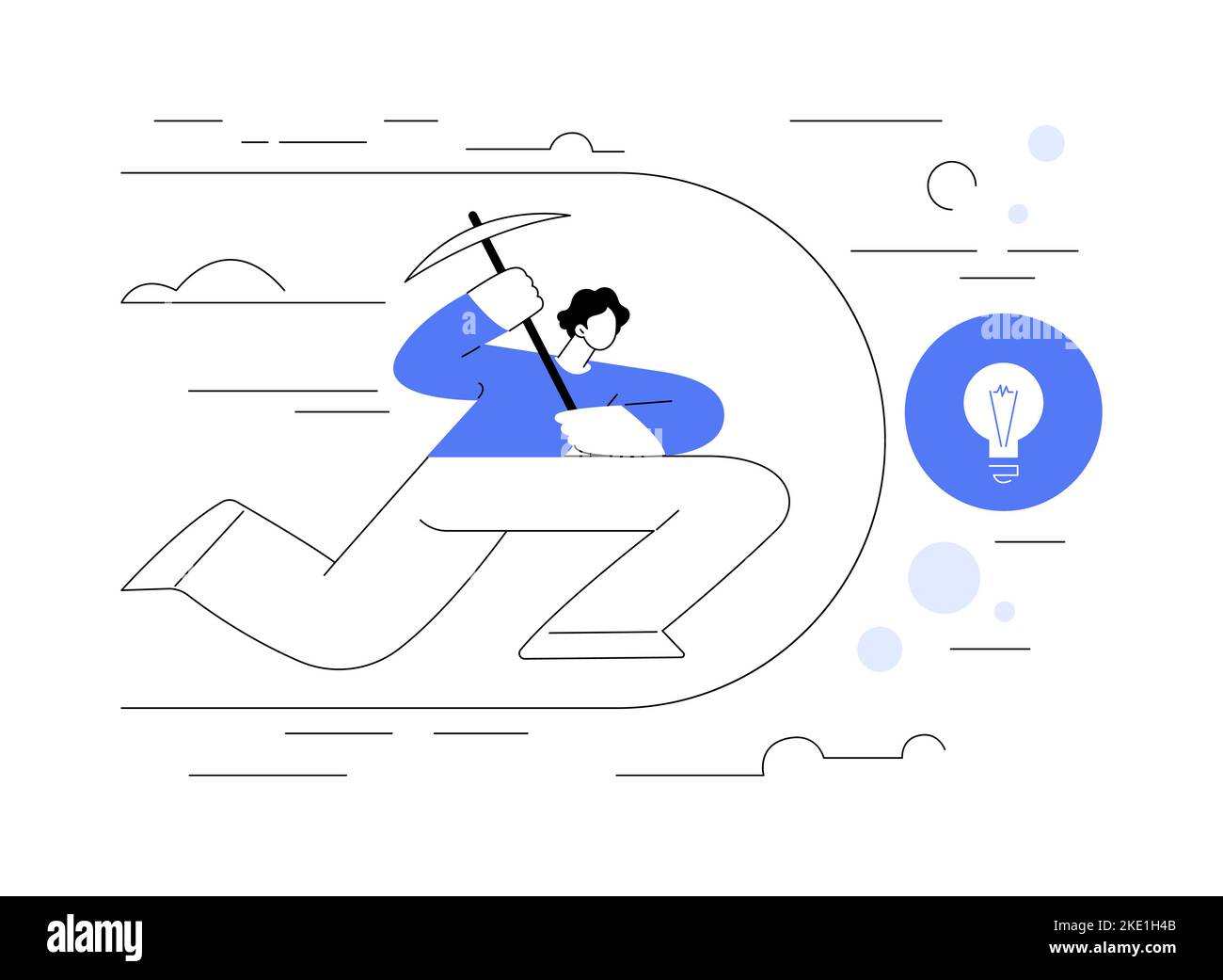 Persistence abstract concept vector illustration Stock Vector Image ...