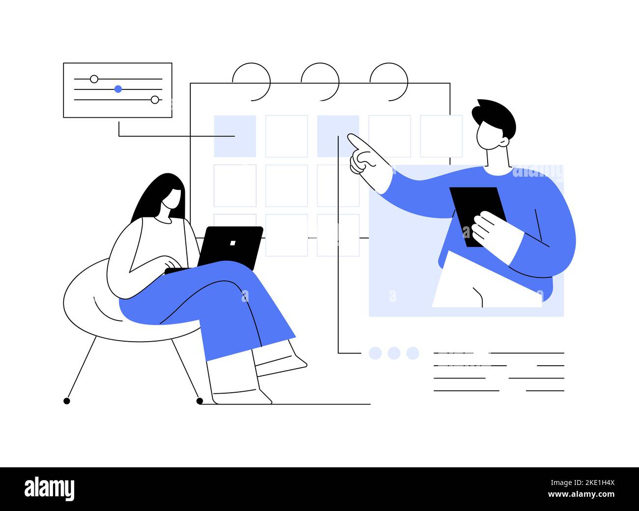 Organization abstract concept vector illustration Stock Vector Image ...