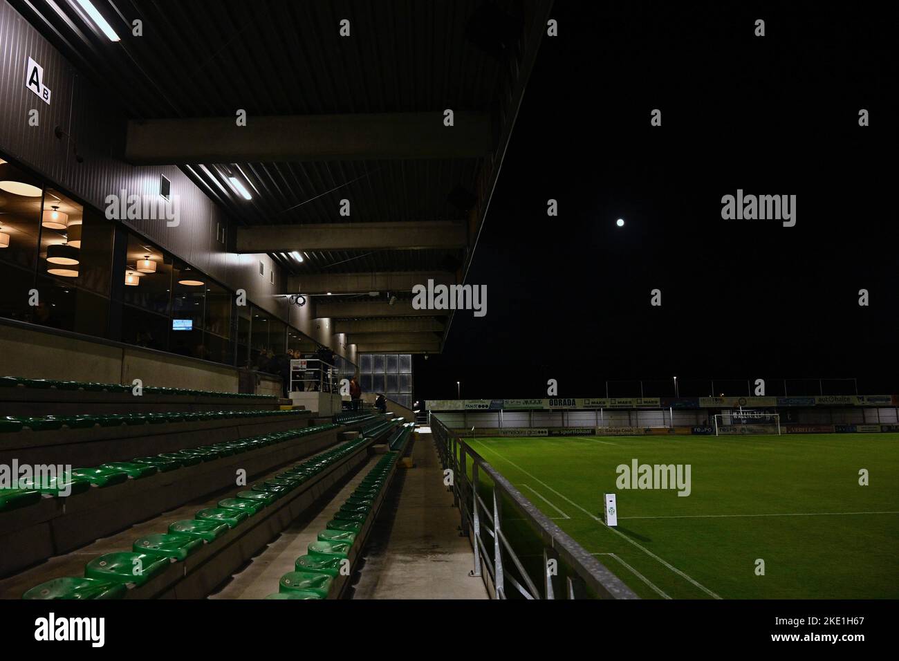 Stadion Dessel Sport pictured before a Croky Cup 1/16 final game ...