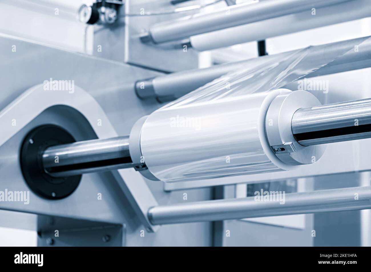 Automatic polyethylene plastic bag production machine with lighting ...