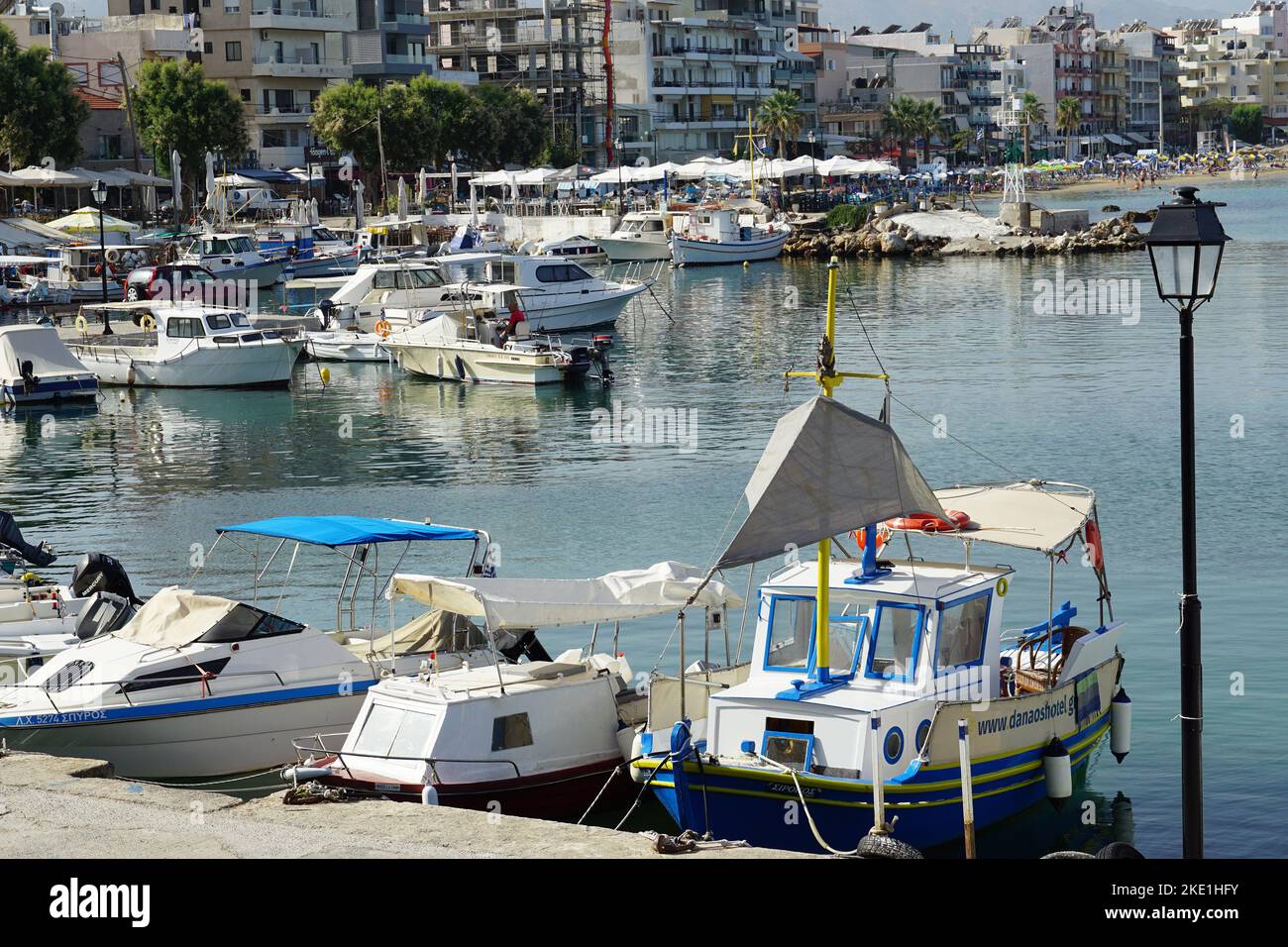 ships, port, Chania, Hania, Crete, Greece, Europe Stock Photo - Alamy