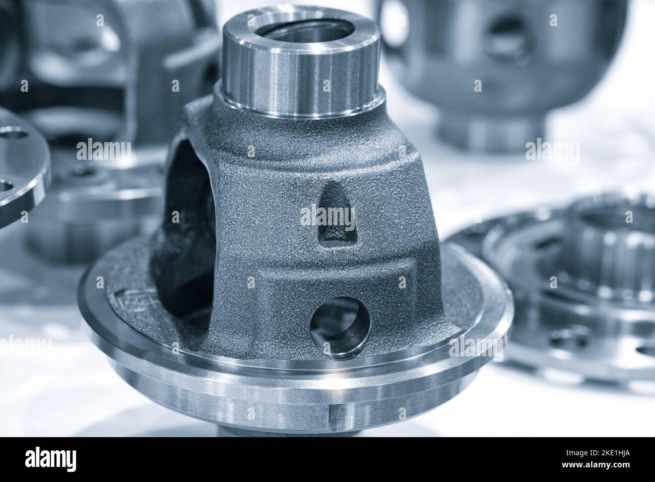 Many types of metal details industrial design background, engineering ...