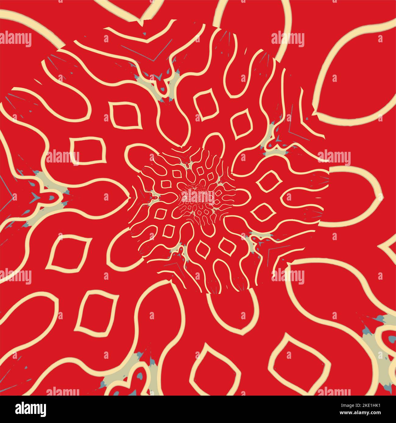 A beautiful abstract pattern vector illustration against the pink ...