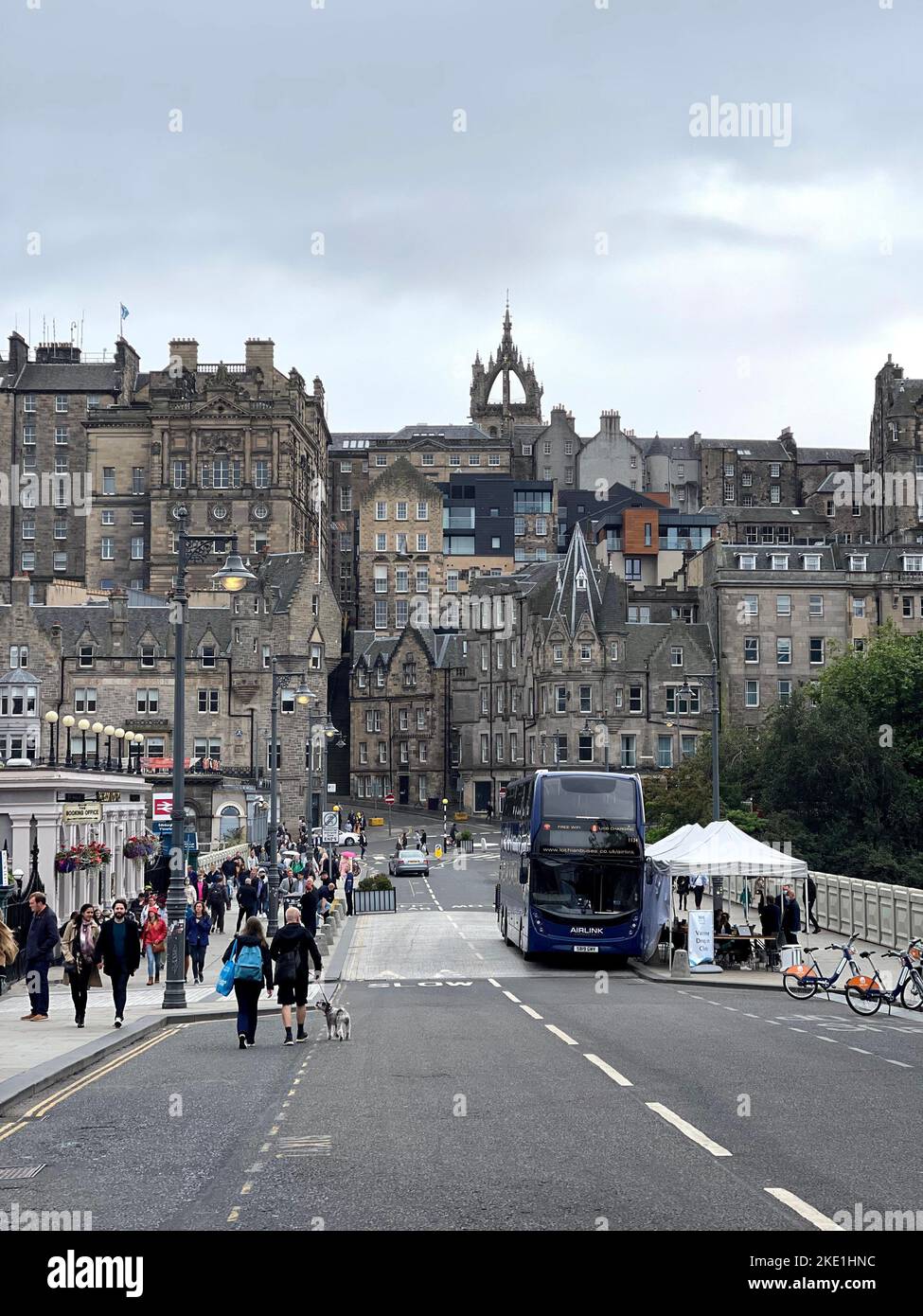 Princess street buildings hi-res stock photography and images - Alamy