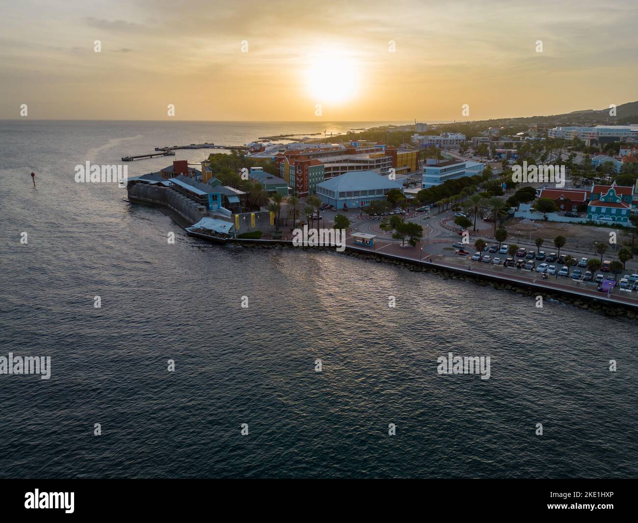 Curacao beach aerial hi-res stock photography and images - Alamy