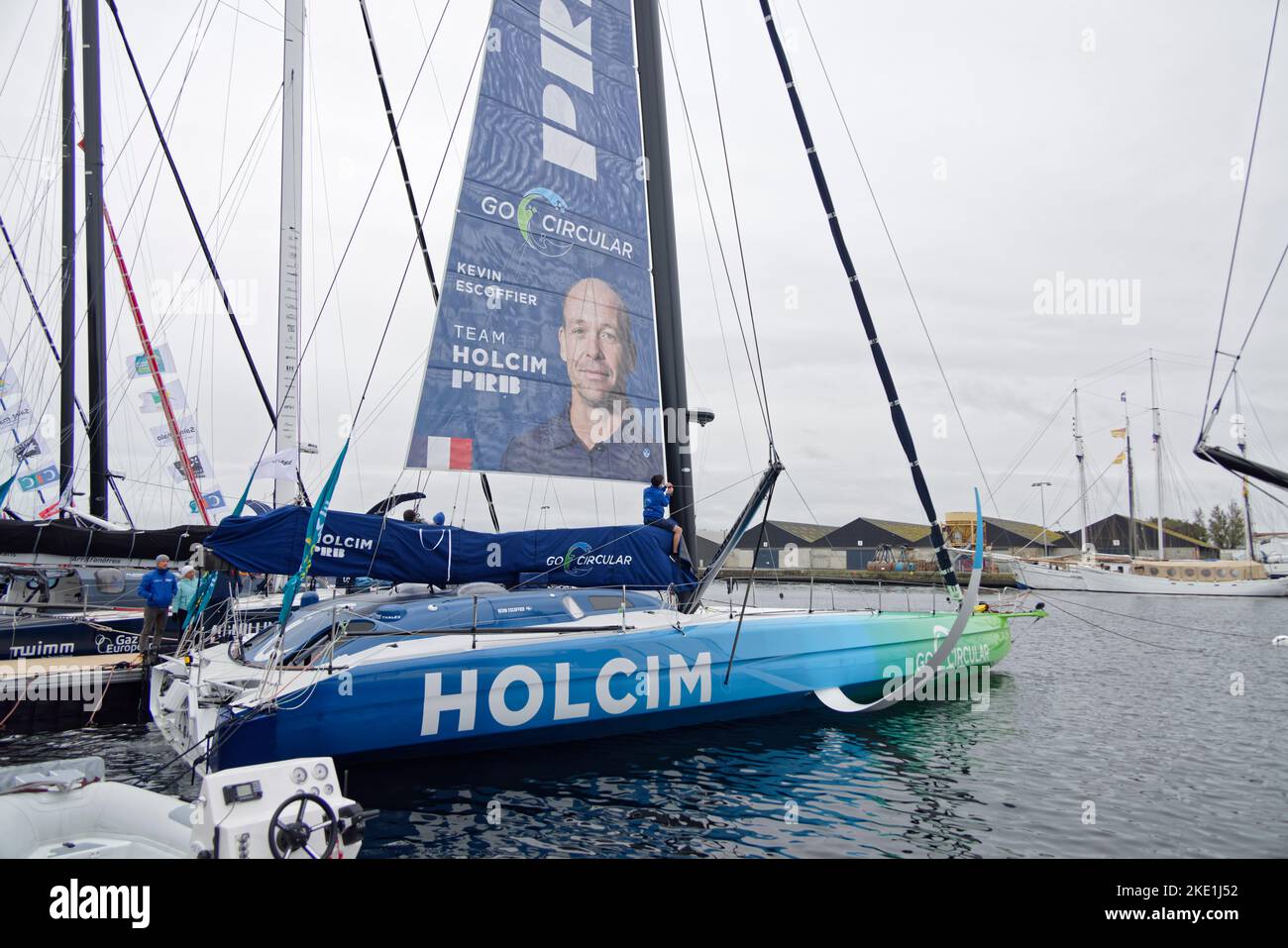 Saint-Malo, France. 5th Nov, 2022. The Imoca Holcim – PRB skippering by ...