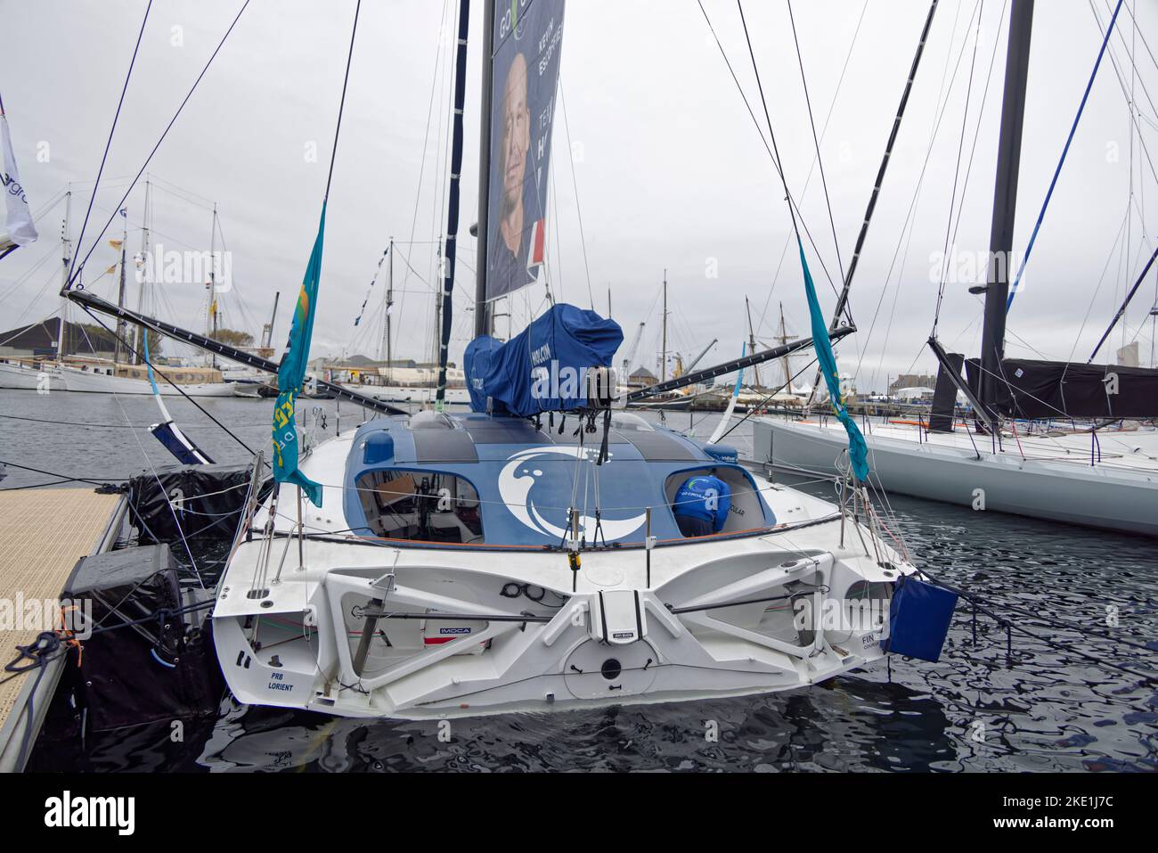Saint-Malo, France. 5th Nov, 2022. The Imoca Holcim – PRB skippering by ...