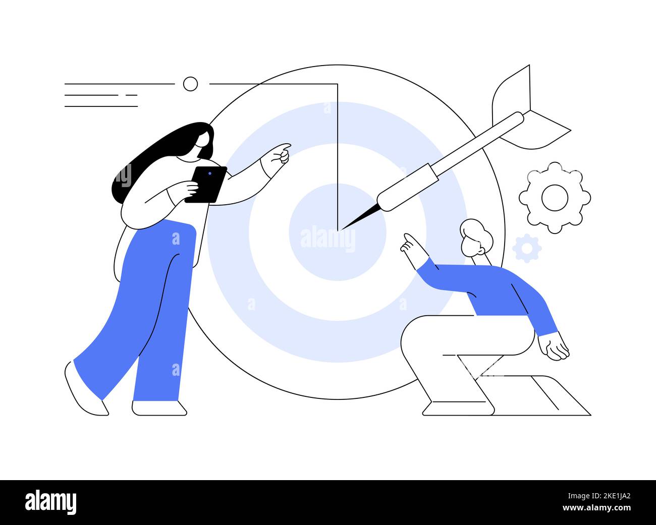 Focus abstract concept vector illustration Stock Vector Image & Art - Alamy