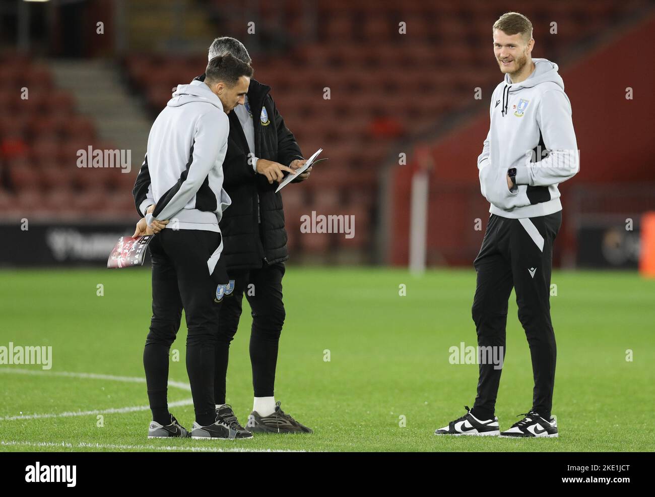 Southampton, England, 9th November 2022. Michael Smith of Sheffield ...
