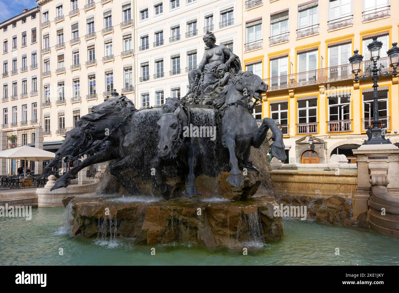 Famous fontaine des terreaux hi-res stock photography and images - Alamy