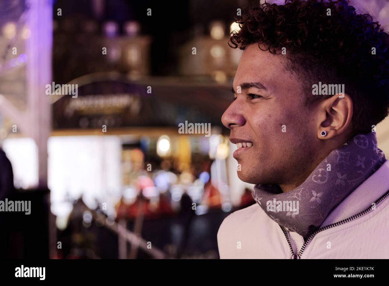 Saint-Malo, France. 5th Nov, 2022. Antonny Drew performs with Tanmpo ...