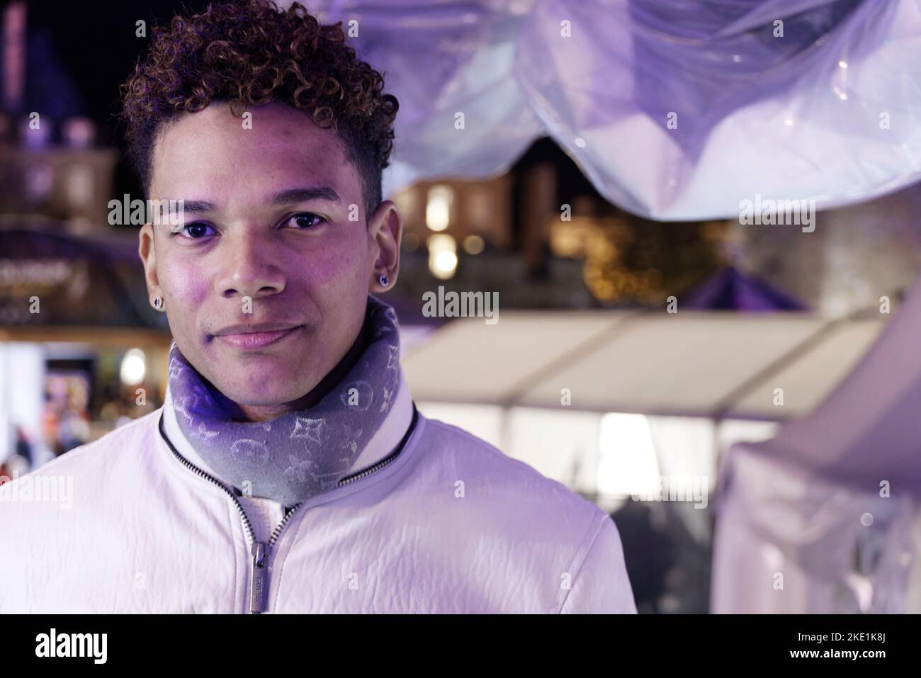 Saint-Malo, France. 5th Nov, 2022. Antonny Drew performs with Tanmpo ...