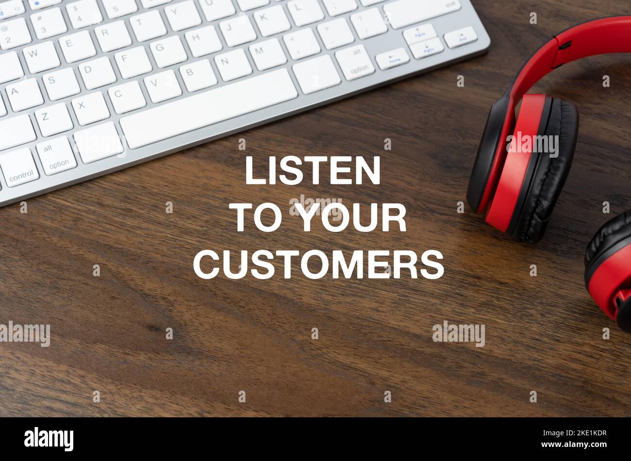 Listen to your customers hi-res stock photography and images - Alamy