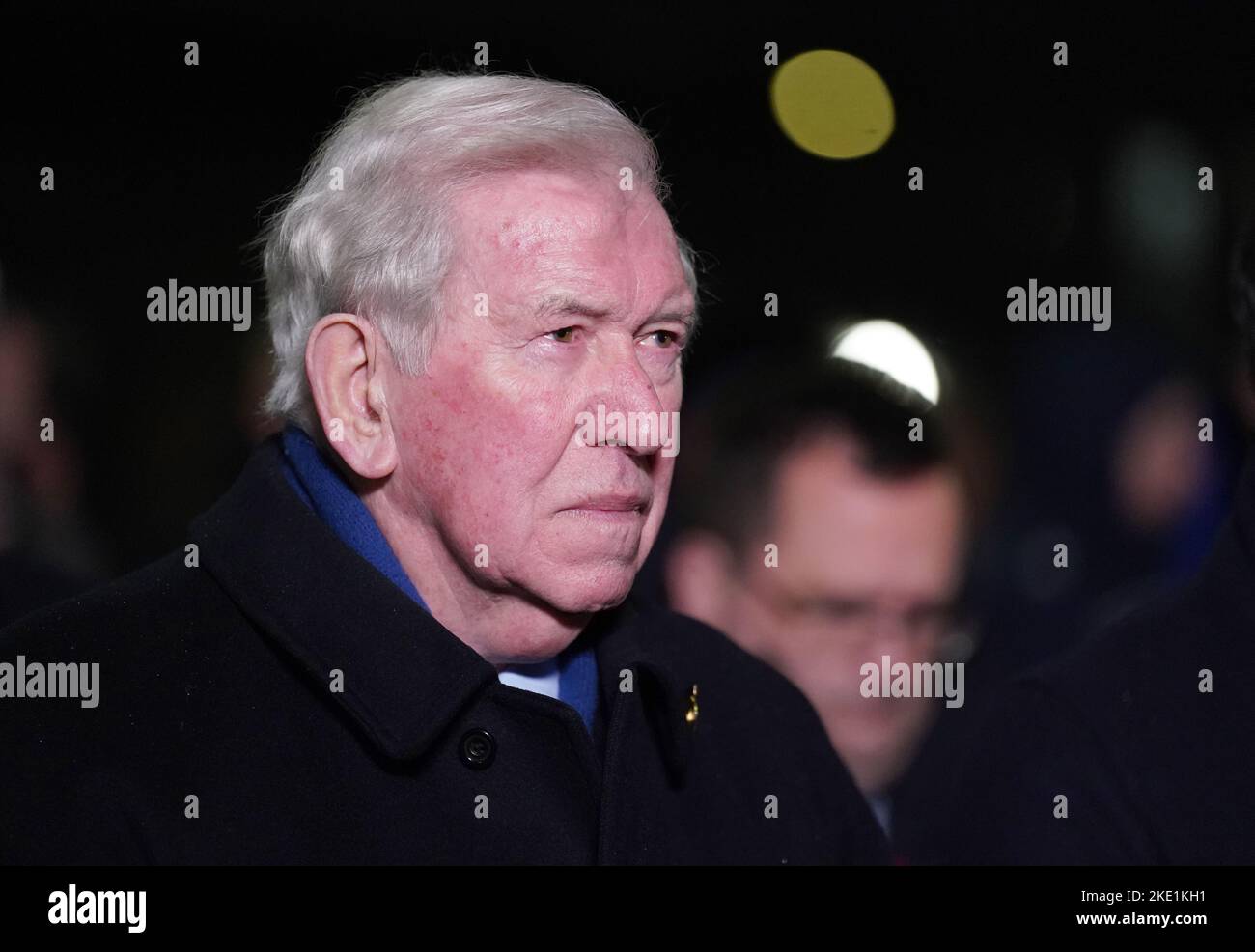 Former Rangers player John Greig ahead of the cinch Premiership match ...