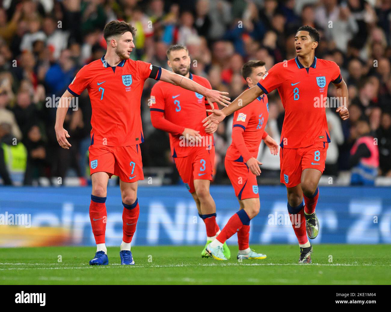 Declan rice jude bellingham hi-res stock photography and images - Alamy