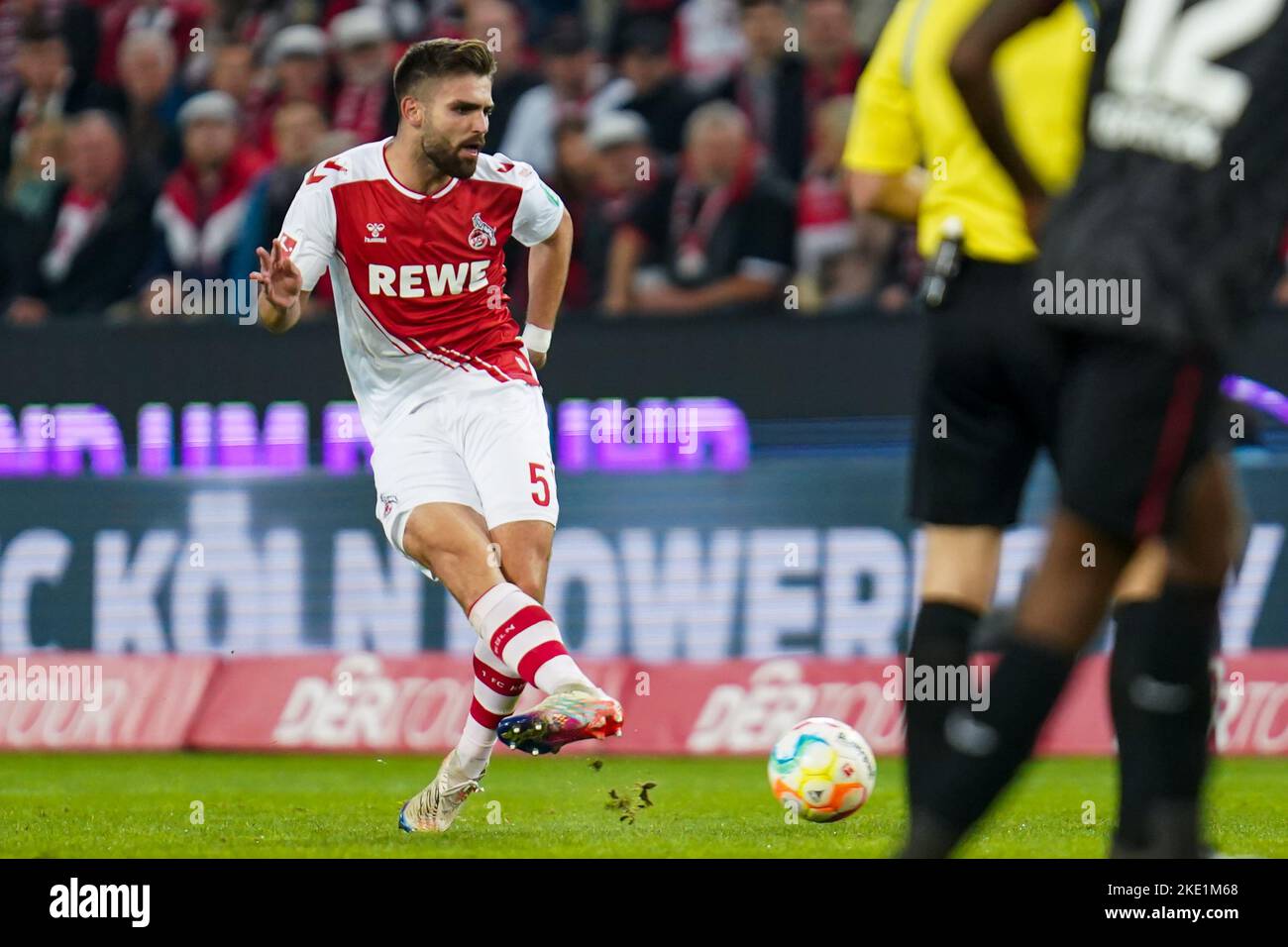 COLOGNE, GERMANY - NOVEMBER 9: Nikola Soldo of 1. FC Koln during the ...