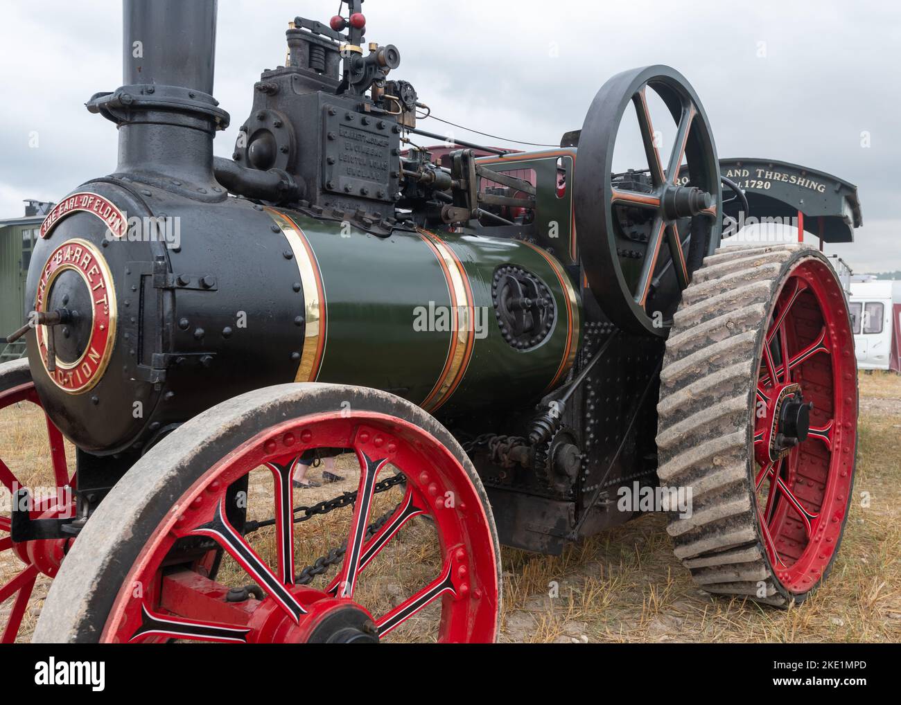 Tarrant Hinton.Dorset.United Kingdom.August 25th 2022.A 1910 Garrett ...