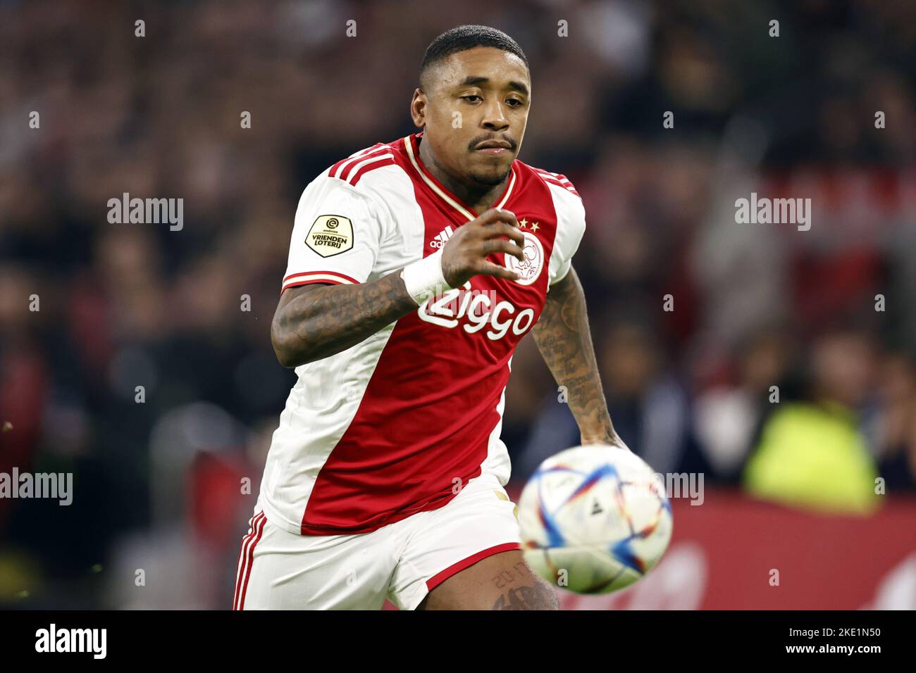 AMSTERDAM - Steven Bergwijn of Ajax during the Dutch Eredivisie match ...