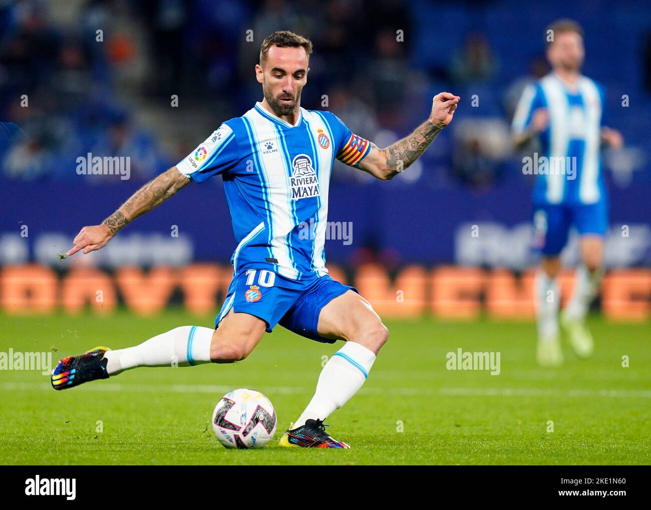 Sergi Darder of RCD Espanyol during the La Liga match between RCD ...
