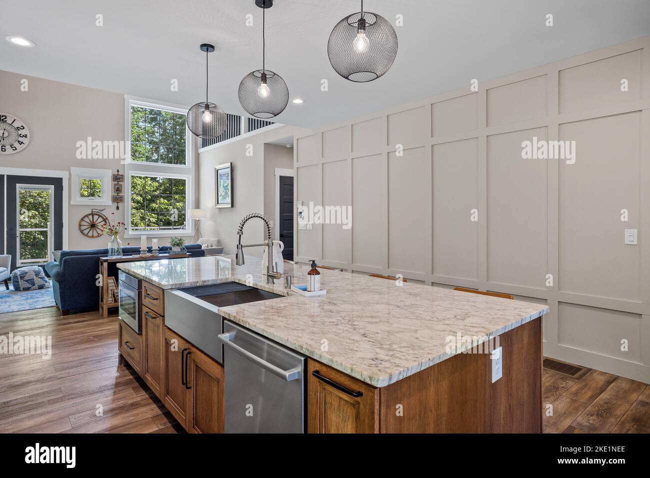 1965 Colonial Kitchen Design 1949 Armstrong Colonial Kitchen