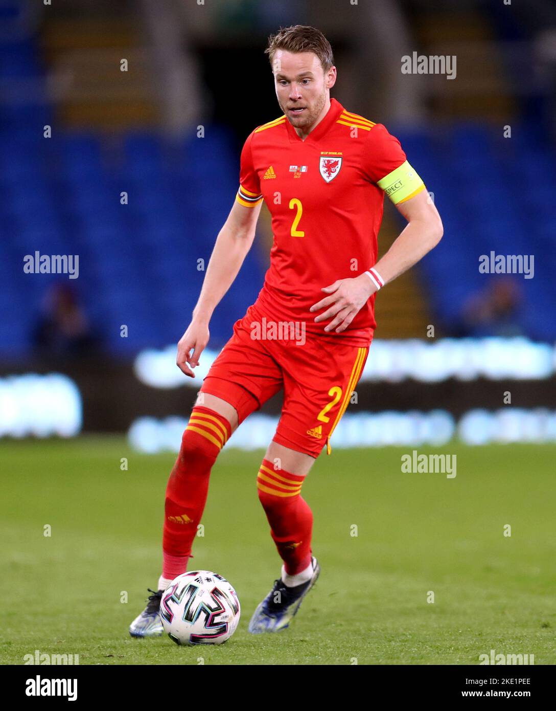 File photo dated 27-03-2021 of Wales' Chris Gunter. Manager Rob Page ...