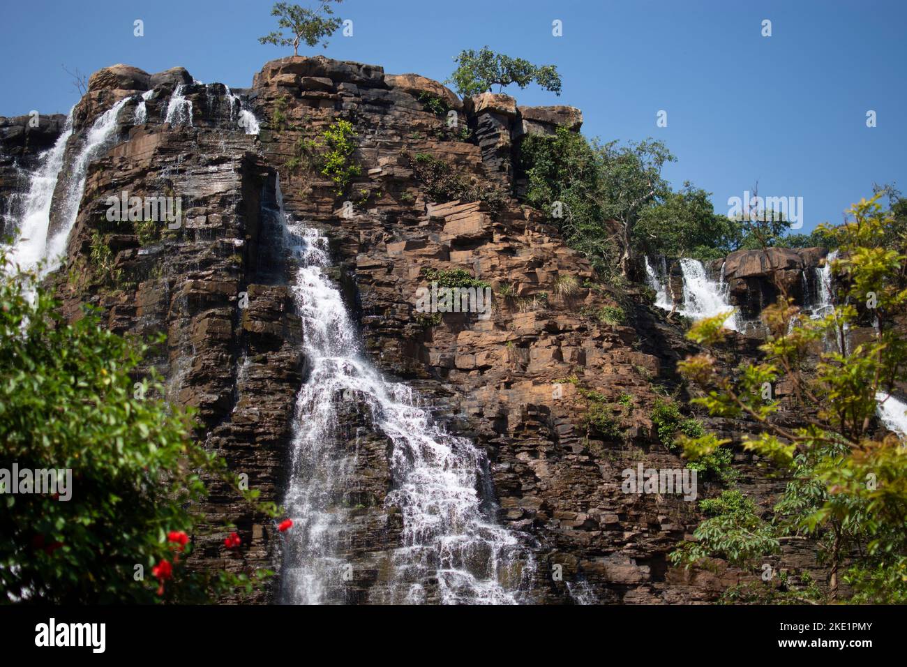 Tirathgarh waterfall is located in the Kanger Valley National Park. A ...