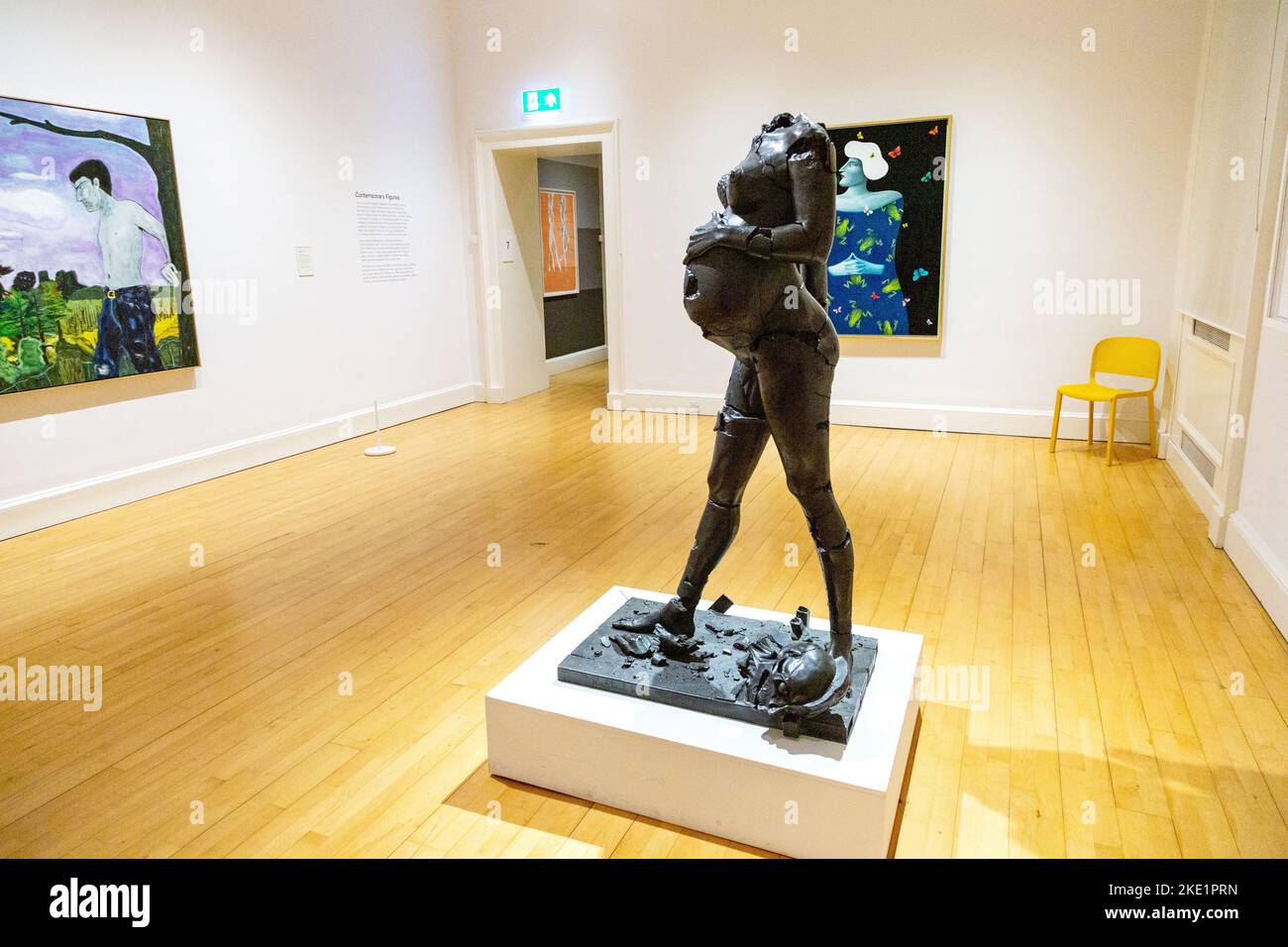 Damien Hirst, Wretched War sculpture at The Scottish National Gallery ...