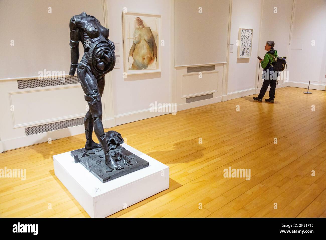Damien Hirst, Wretched War sculpture at The Scottish National Gallery ...