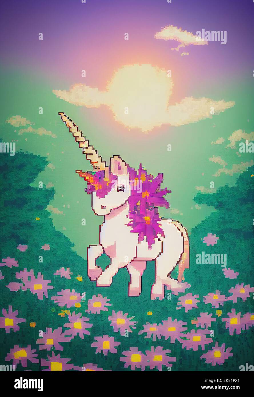 Cute pixel art hi-res stock photography and images - Alamy