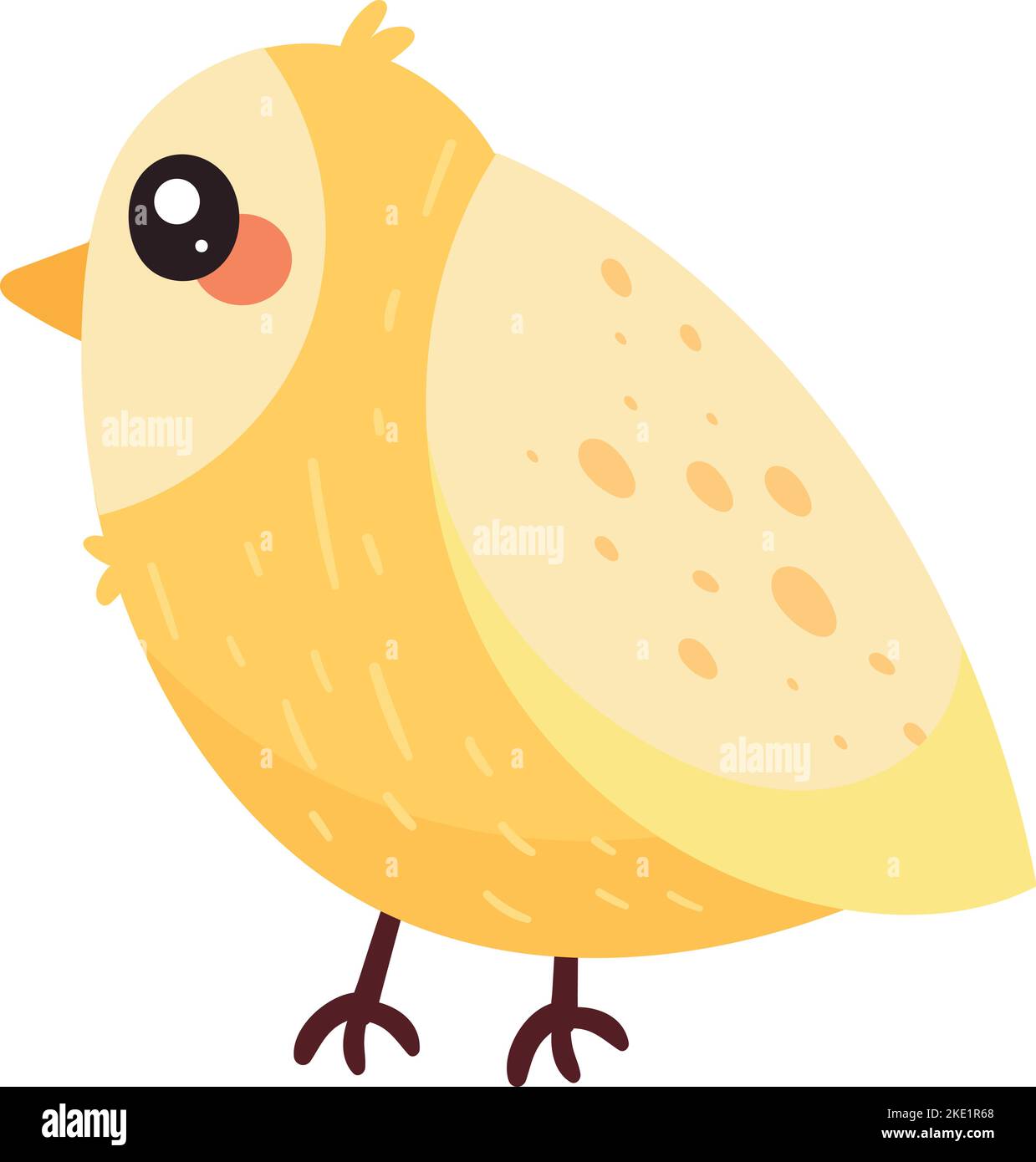 little canary bird animal icon Stock Vector Image & Art - Alamy