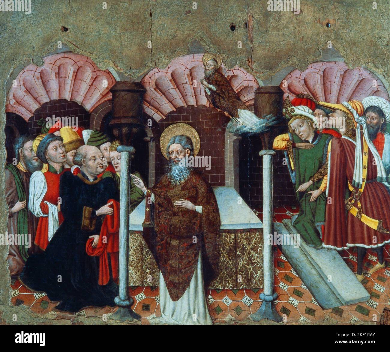 Valentí Montoliu / 'Último sermón de San Juan Evangelista', 1455 ...