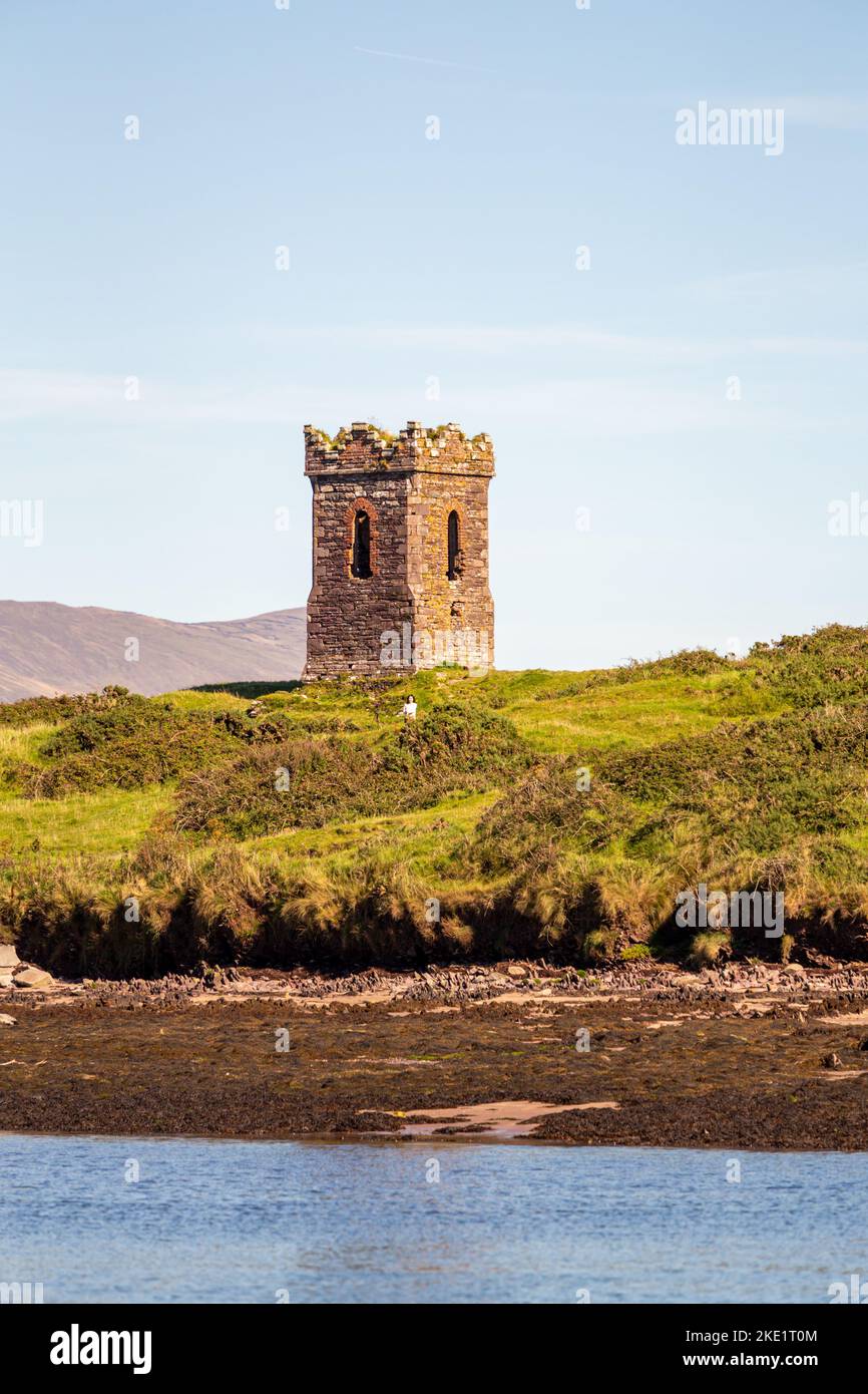 An old castle on the cliff near the ocean Stock Photo - Alamy