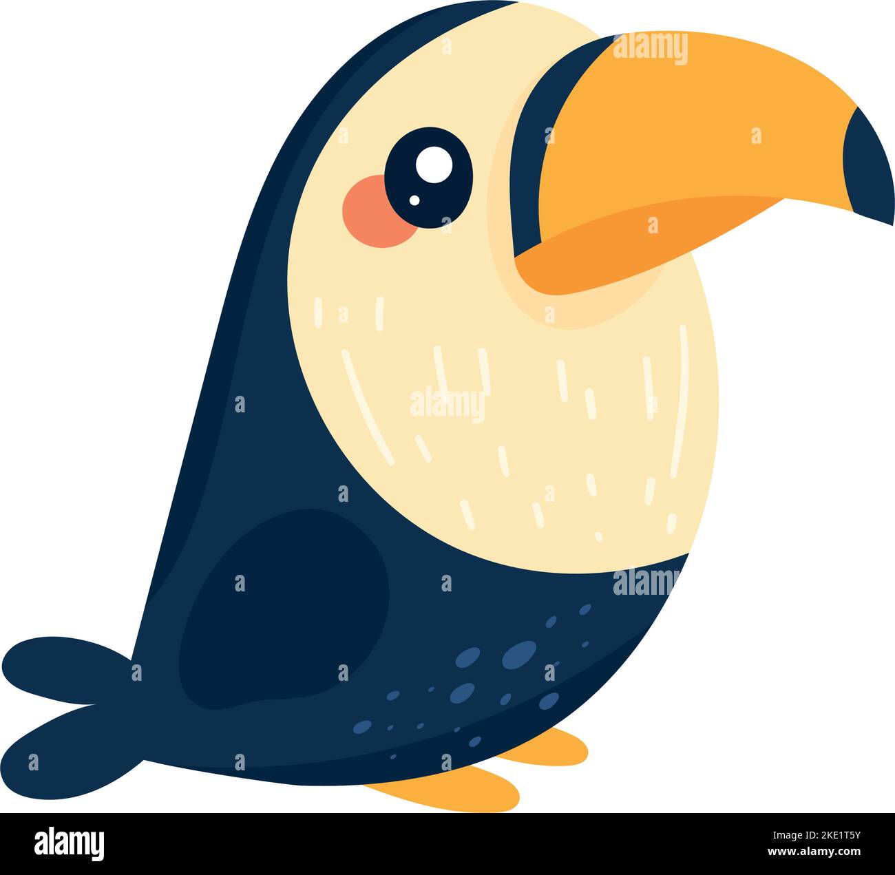 little toucan bird animal icon Stock Vector Image & Art - Alamy