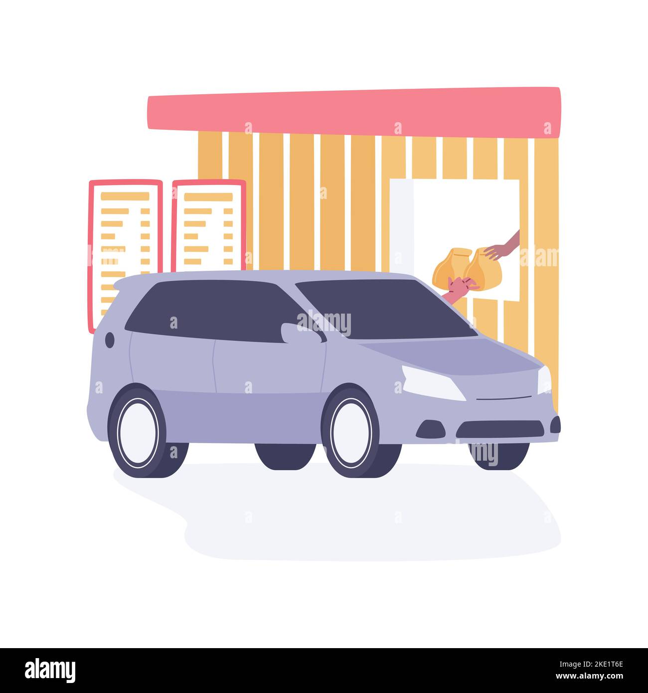 Place an order isolated cartoon vector illustrations Stock Vector Image ...