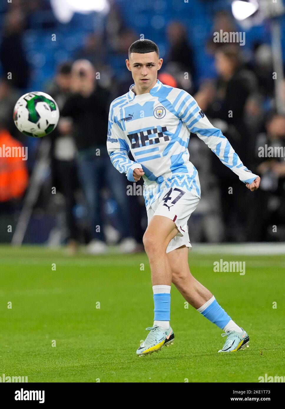 Manchester, England, 9th November 2022. Phil Foden of Manchester City ...