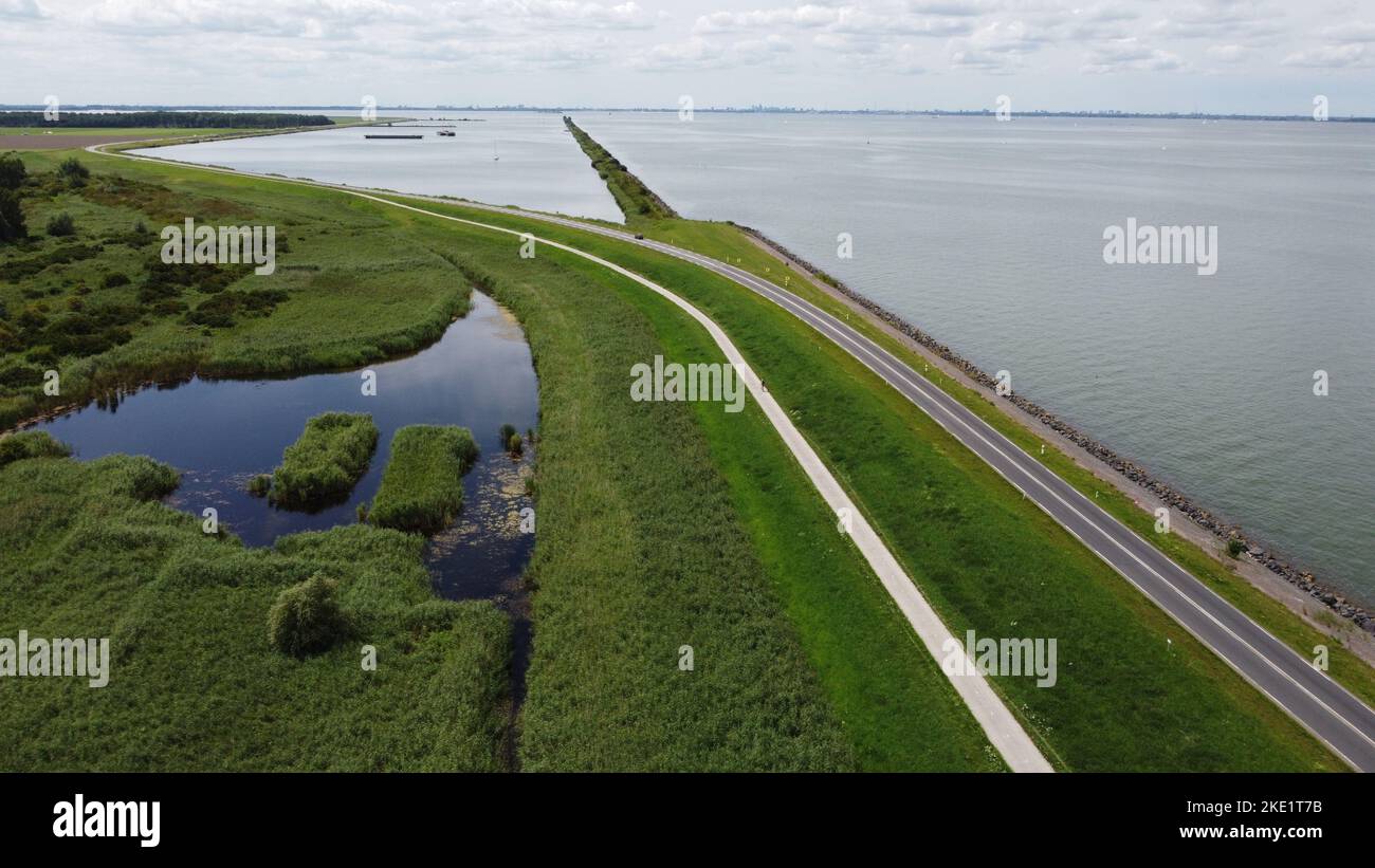 Aerial coastal road calm ocean hi-res stock photography and images - Alamy