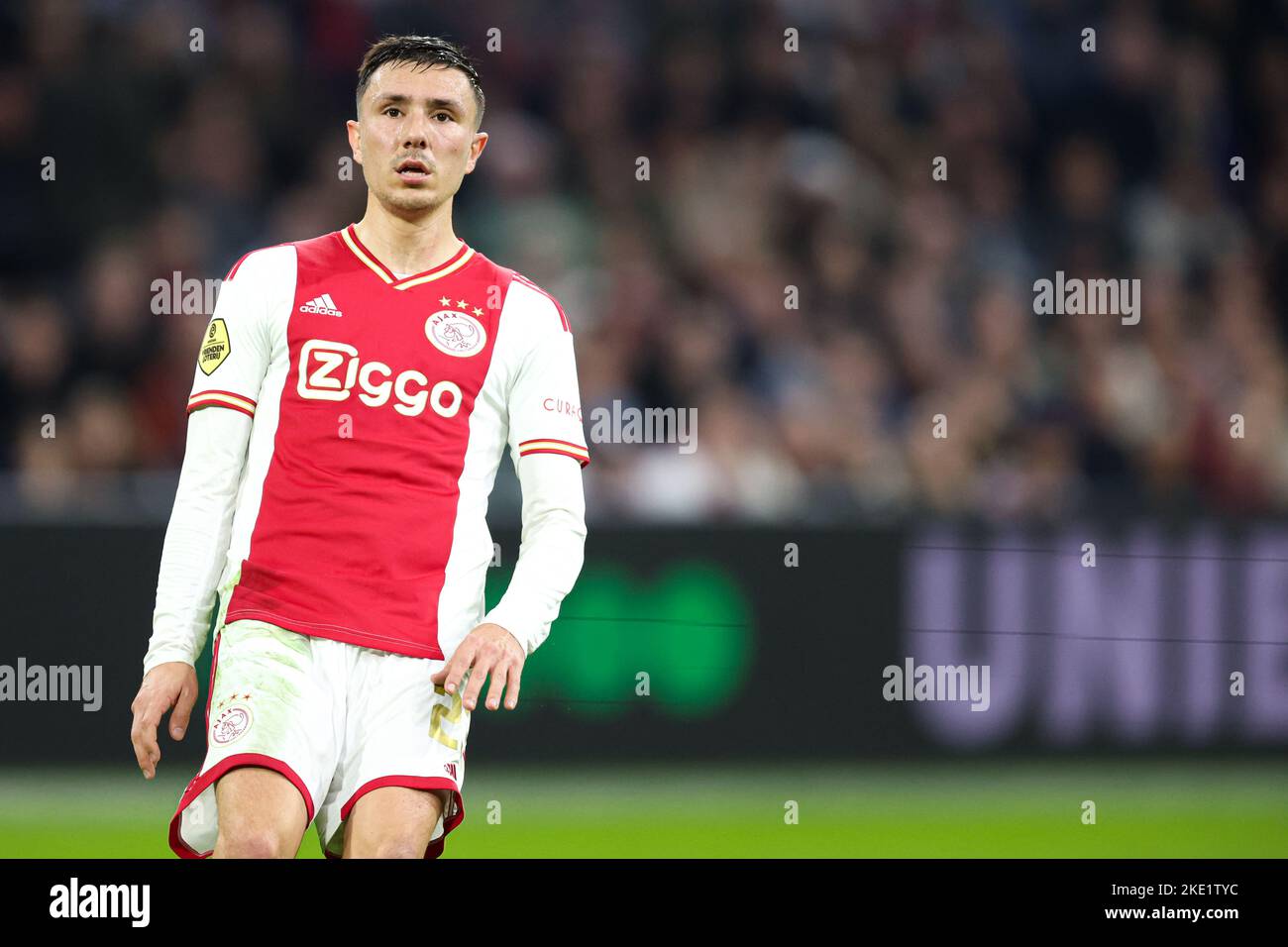 AMSTERDAM, NETHERLANDS - NOVEMBER 9: Steven Berghuis of Ajax during the ...