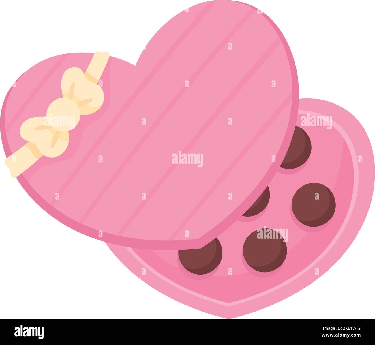 chocolates in heart box icon Stock Vector Image & Art - Alamy