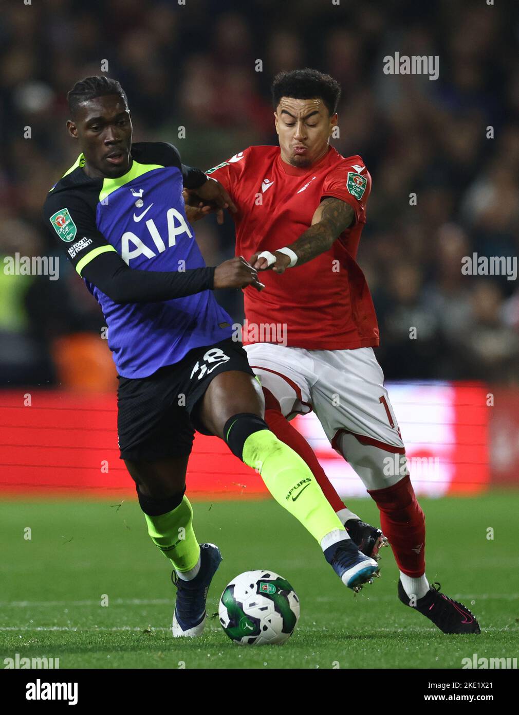 Nottingham, England, 9th November 2022. Yves Bissouma of Tottenham ...