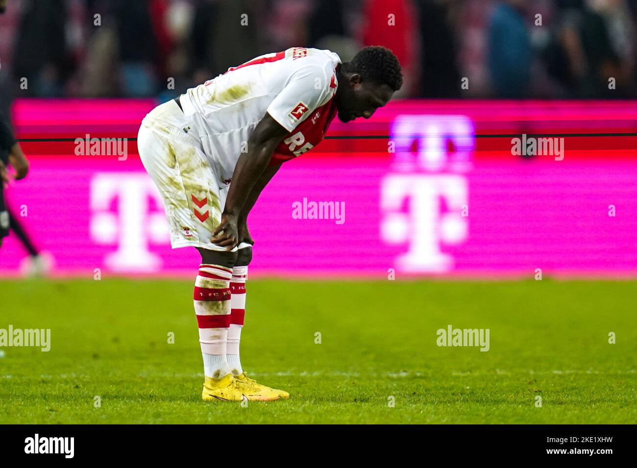 COLOGNE, GERMANY - NOVEMBER 9: Kingsley Schindler of 1. FC Koln ...