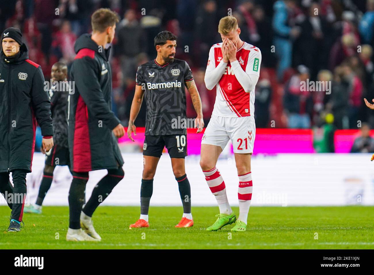 COLOGNE, GERMANY - NOVEMBER 9: Steffen Tigges of 1. FC Koln ...