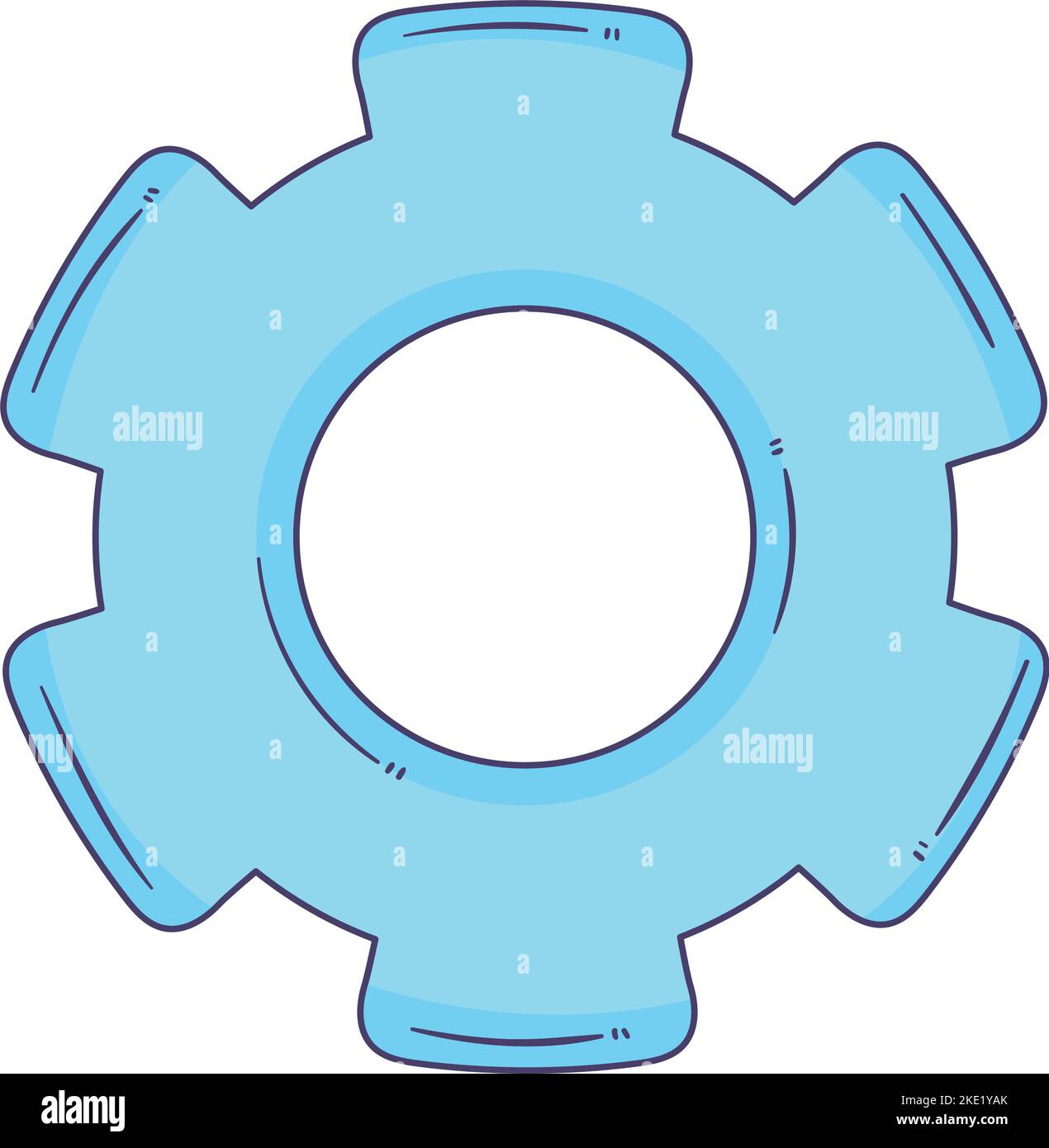 gear cog setting machine icon Stock Vector Image & Art - Alamy