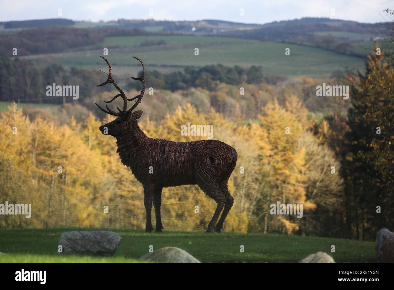 Whiteleys Retreat, Nr Alloway & Maybole South Ayshire, Scotland, UK. A ...