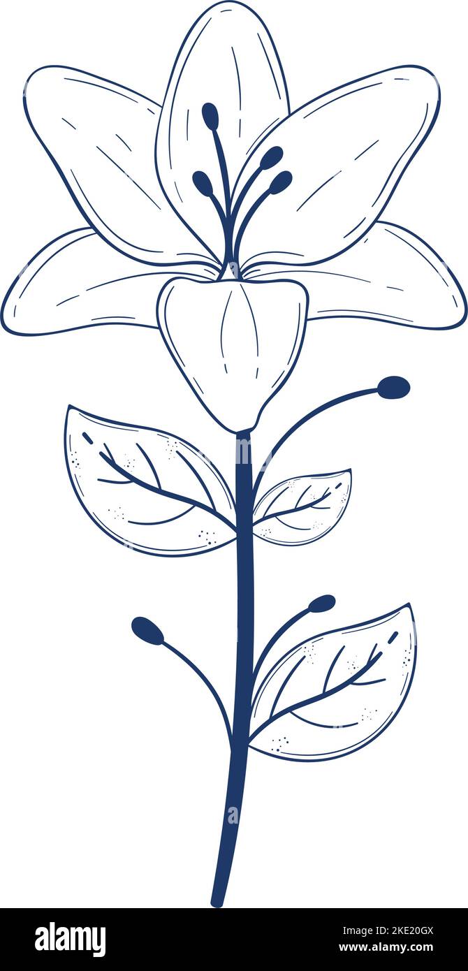flower garden sketch style icon Stock Vector Image & Art - Alamy