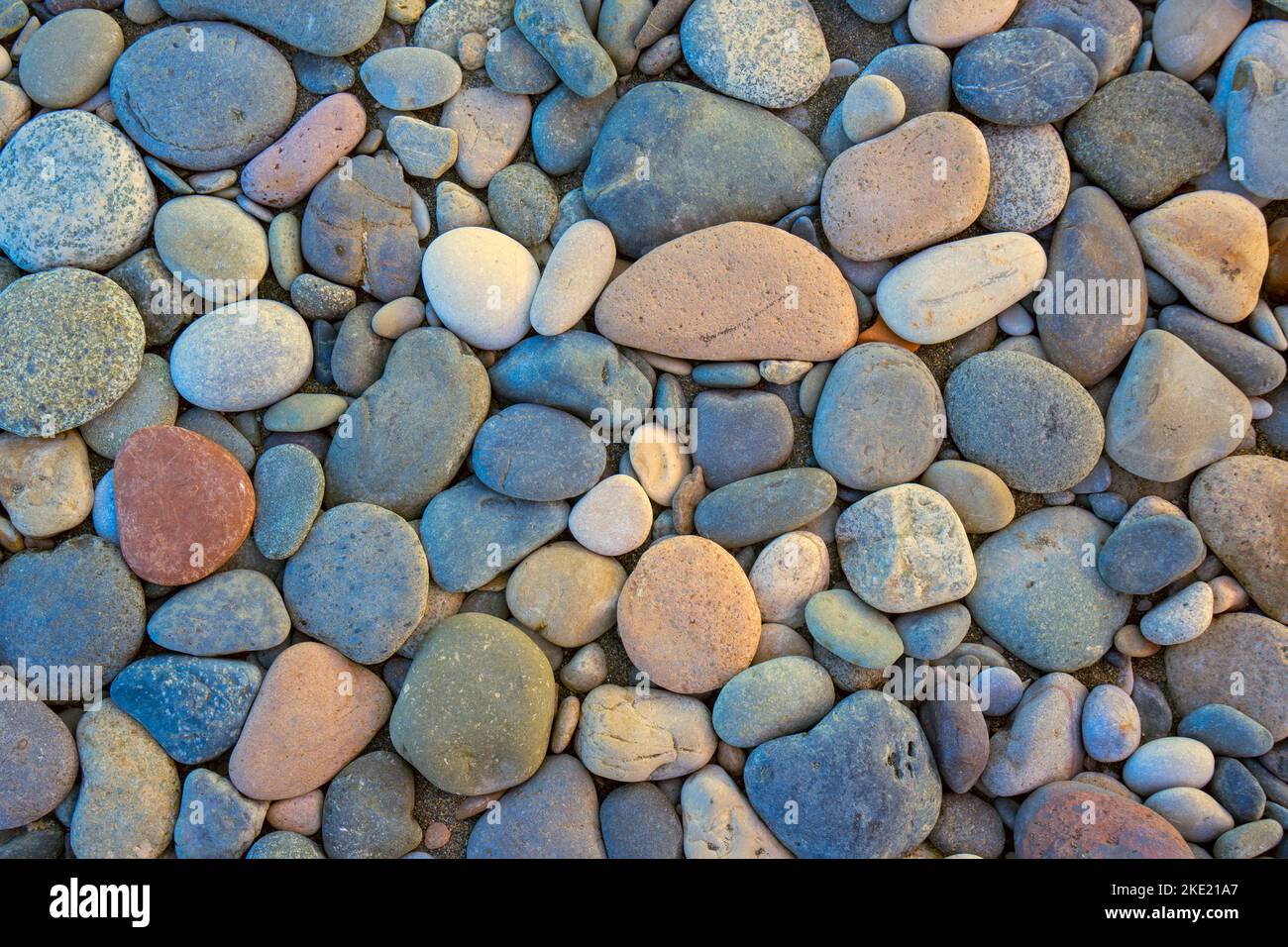Rounded grey granite rocks beach hi-res stock photography and images ...
