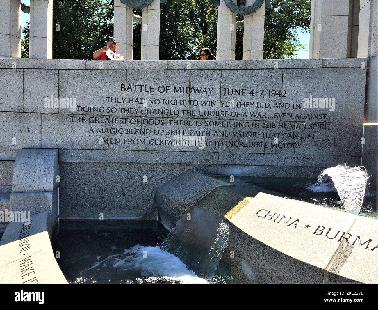 Washinton DC, War Memorial Stock Photo - Alamy